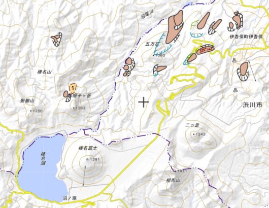 Leaflet + 地すべり地形分布図WMSサービス | FOUR4to6