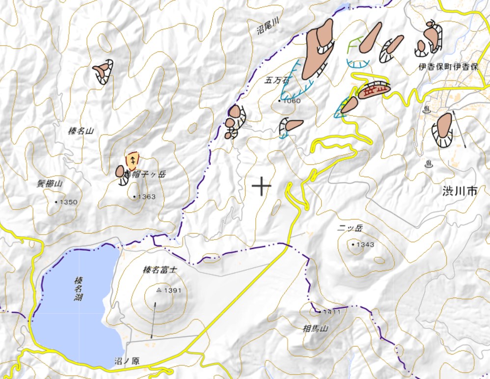 Leaflet + 地すべり地形分布図WMSサービス | FOUR4to6