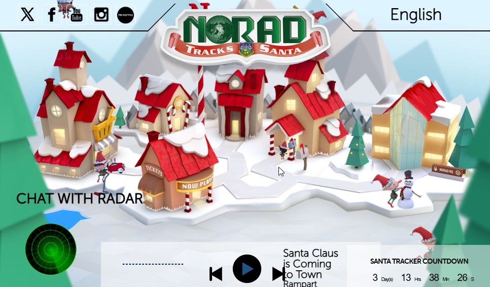 NORADがCesiumでサンタを追跡する | FOUR4to6